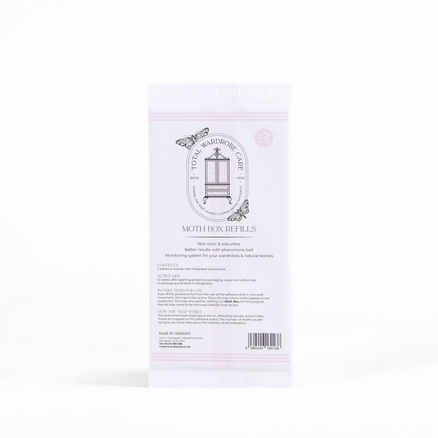 Moth Box Re-Fills | Moth Trap Re-Fills | Total Wardrobe Care