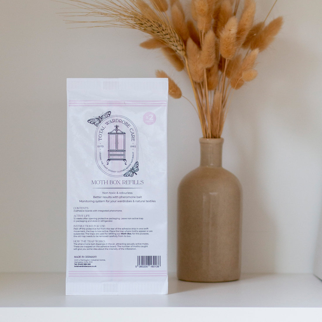 Natural Moth Prevention Products | Total Wardrobe Care