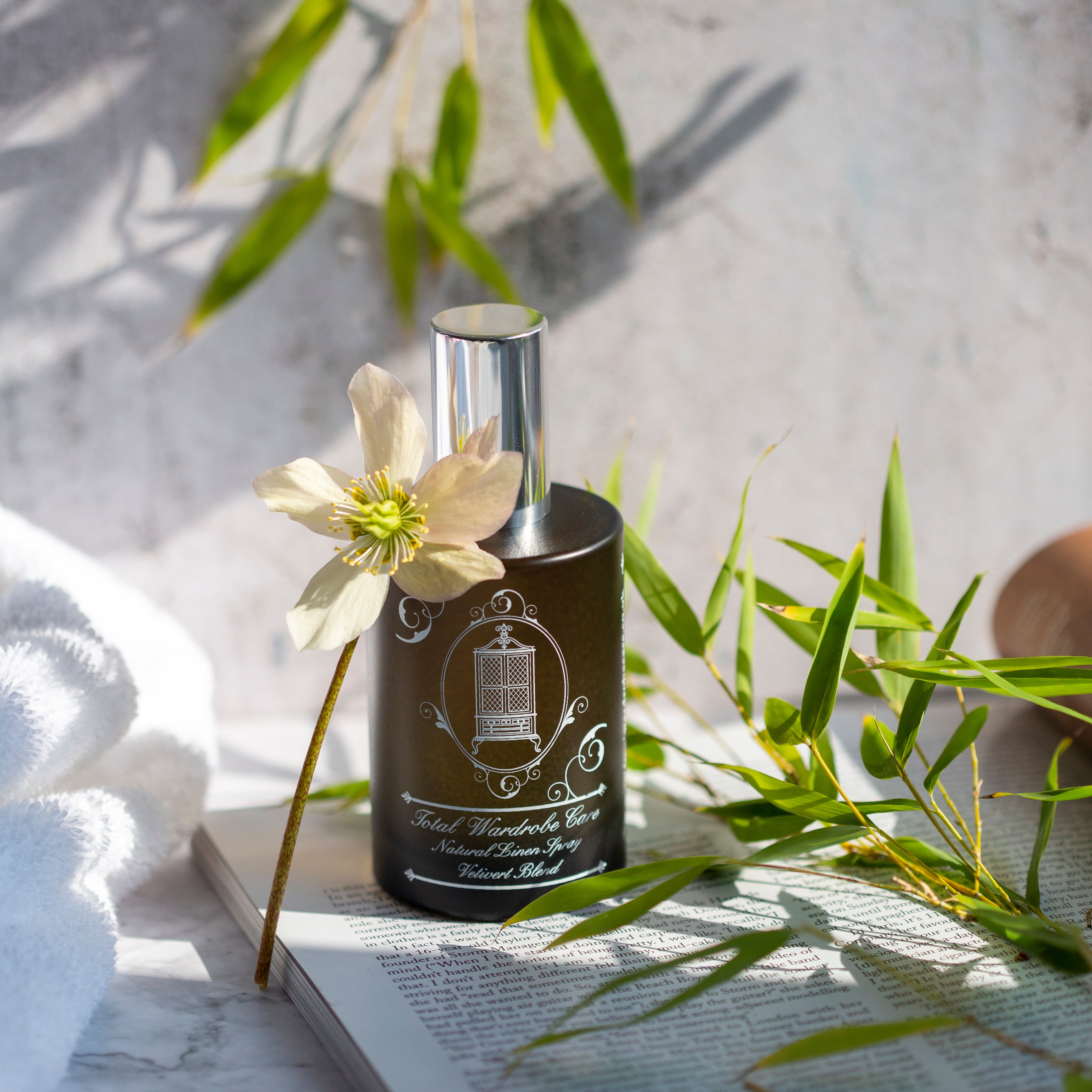 Natural Vetivert Anti-Moth Linen Spray | Total Wardrobe Care