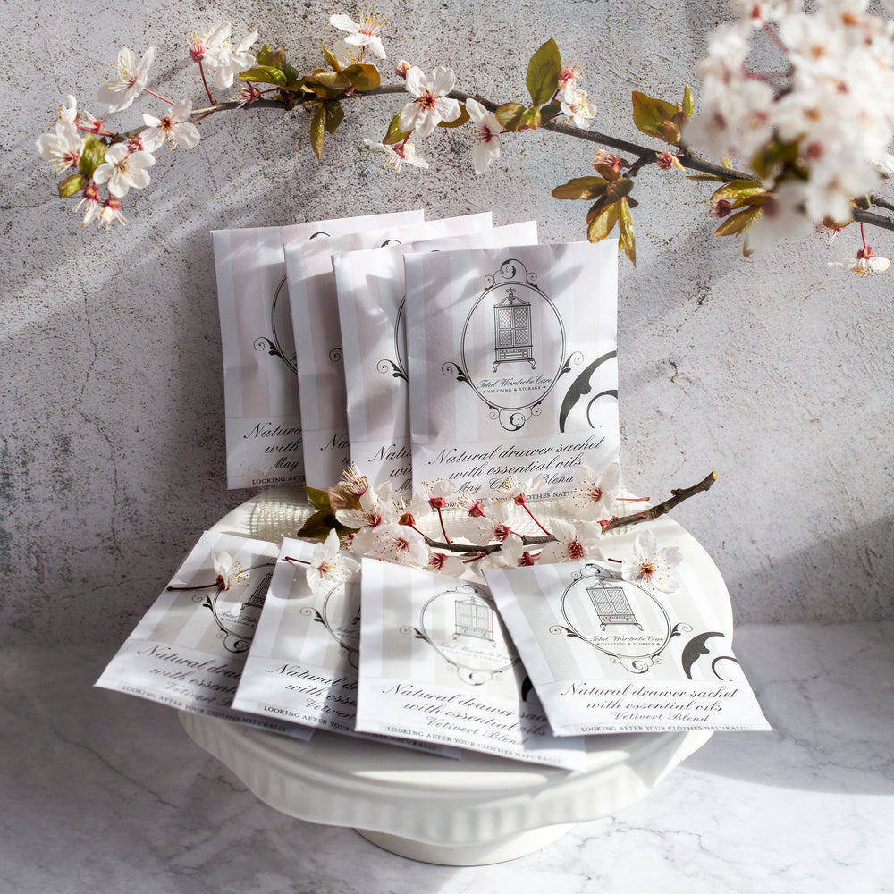 Moth Repellent Scented Drawer Sachets | Total Wardrobe Care